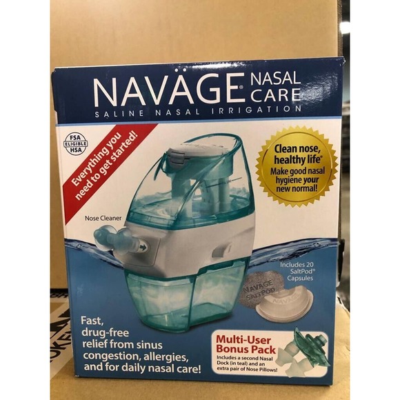 Navage | Other | New Navage Rsi23 Nasal Irrigation Basic Bundle Nose ...